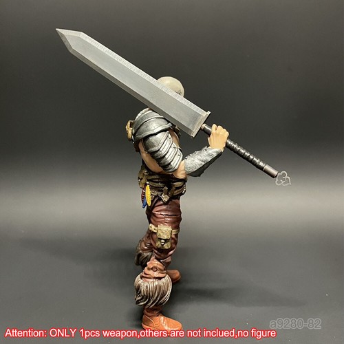 Handmade 1/18 Metal Guts Dragon Slayer Sword Weapon Model For 3.75 ...