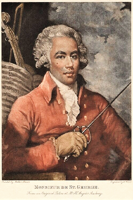 JOSEPH BOLOGNE *2X3 FRIDGE MAGNET* CHEVALIER DE SAINT GEORGE COMPOSER ...