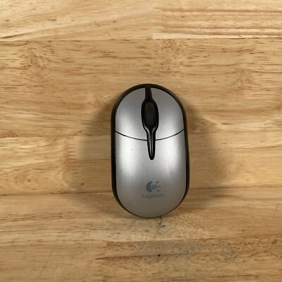 Logitech Notebook Optical Mouse Plus M-UV94 Black & Silver USB Wired ...