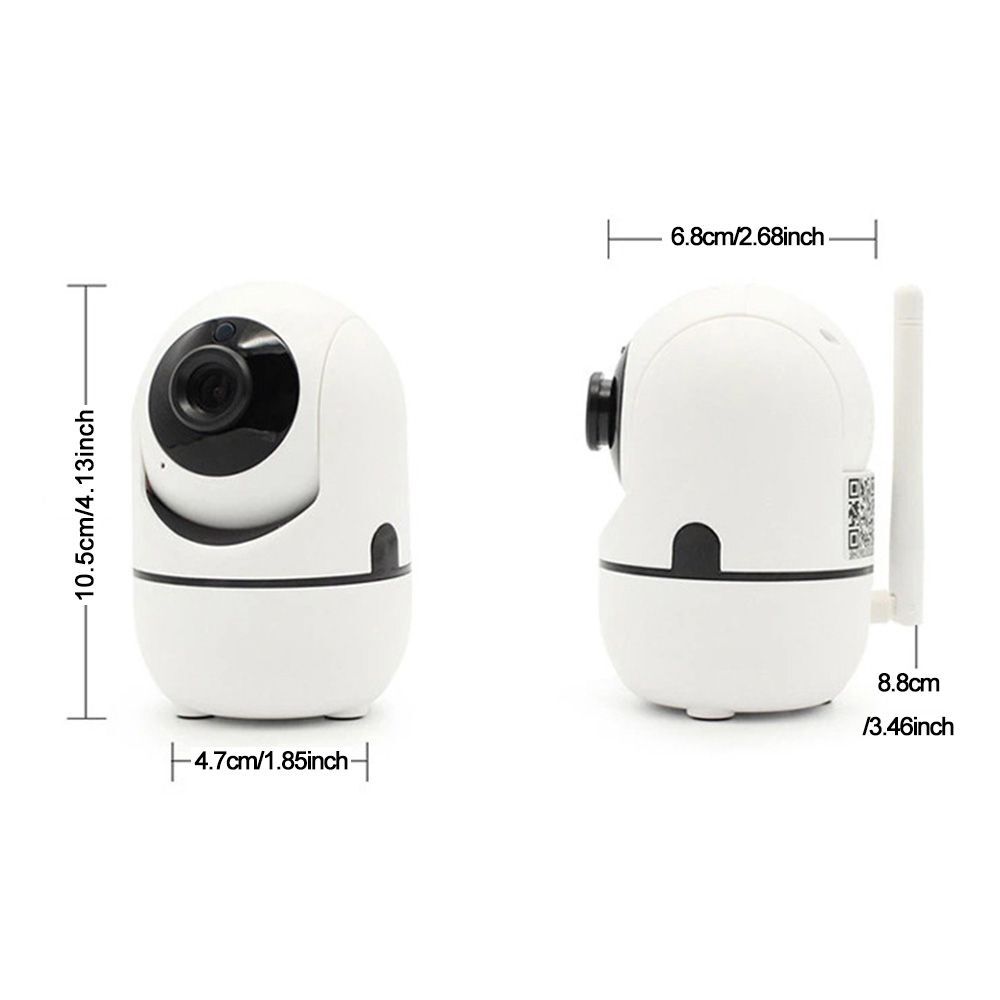 Security Surveillance Camera Mini Indoor CCTV Baby Monitor 1080P WiFi ...