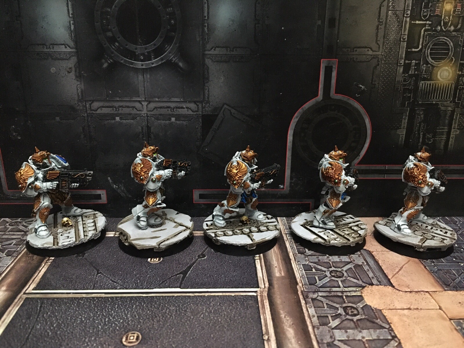 5x Adeptus Custodes Custodian Sagittarum Guard COMMISSION Warhammer 40k ...