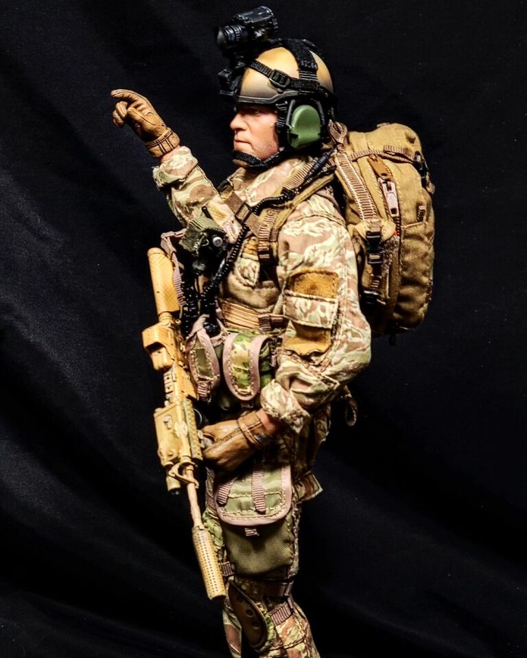 1/6 US ARMY 75TH RANGER REGIMENT COMPANY IRAQ WAR. BANDIT JOE'S CUSTOM ...