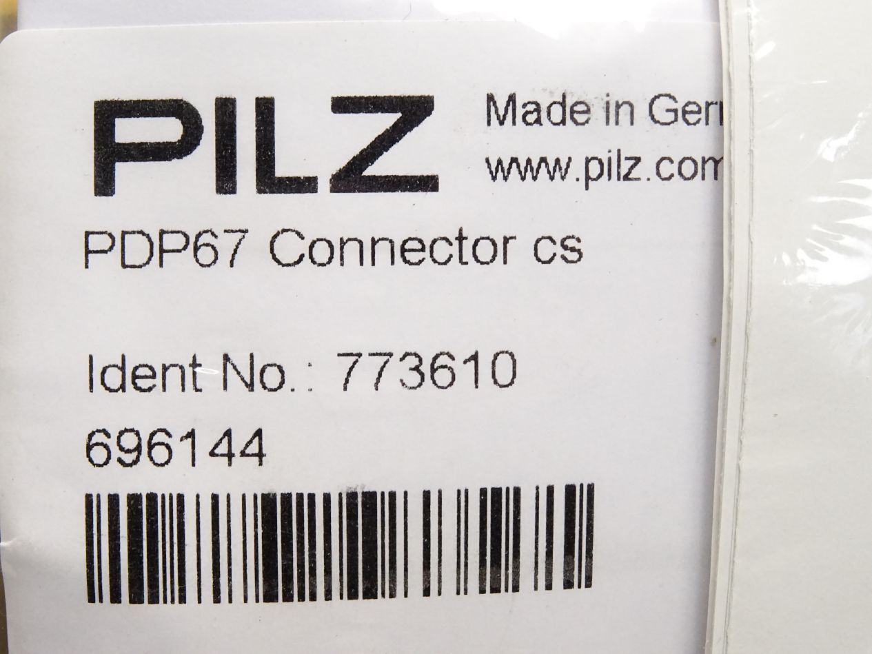 Pilz 773603 Passivverteiler PDP67 F 4 code + PDP67 Connector 773610 ...