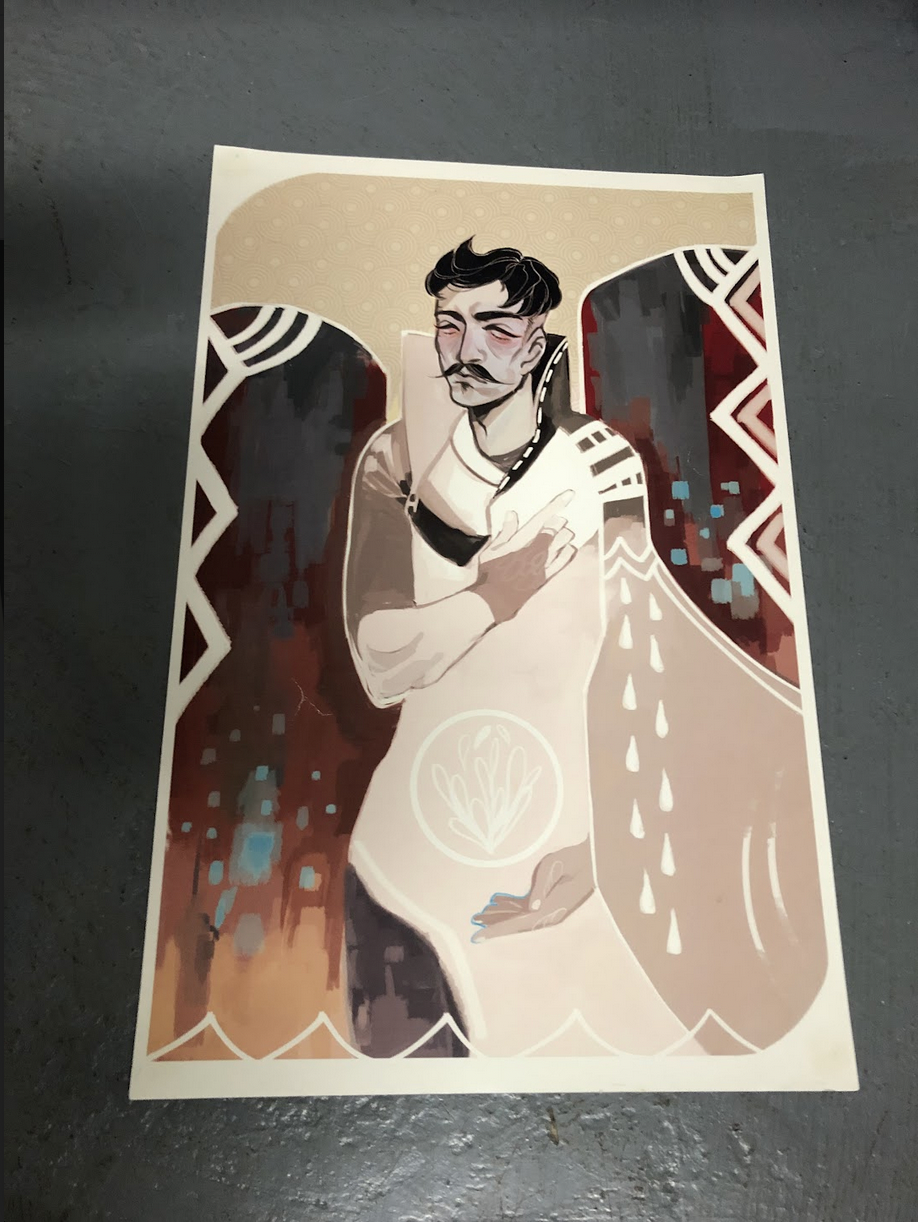 Rare Dragon Age Inquisition - Dorian Art Print 11x17 | eBay