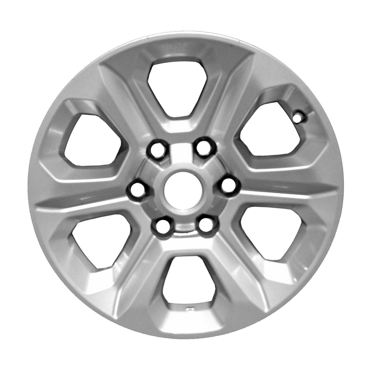17x7 6 Spoke Used Aluminum Wheel Painted Sparkle Silver 560-75153 | eBay