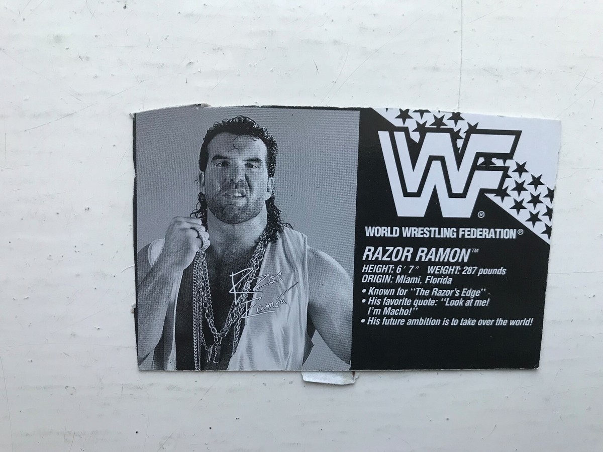 Razor Ramon Famous Quotes WWF Wrestling On X: "Razor Ramon Page From