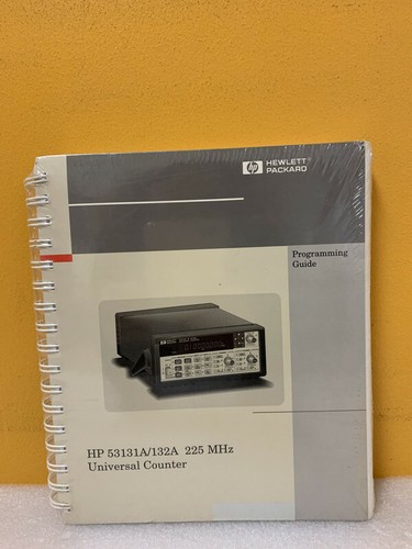 HP 53131-90044 53131A/132A 225 MHz Universal Counter Programming Guide ...