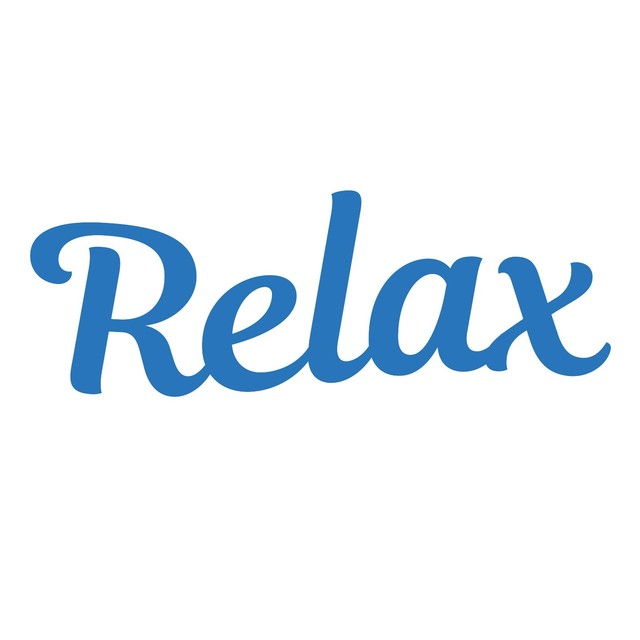 Relax Sticker - Relax Decal - Choose Color Size | eBay