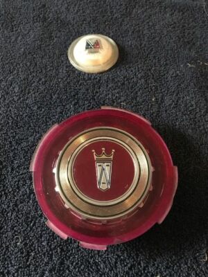 Vintage - Ford Crown Victoria Emblems - Crest Lion - Wheel Covers ...