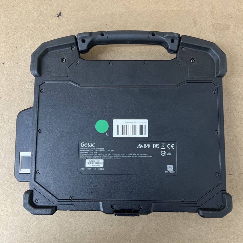 Getac UX10 i7-8565U 16GB 256GB Rugged Tablet w/ Keyboard Fingerprint | eBay