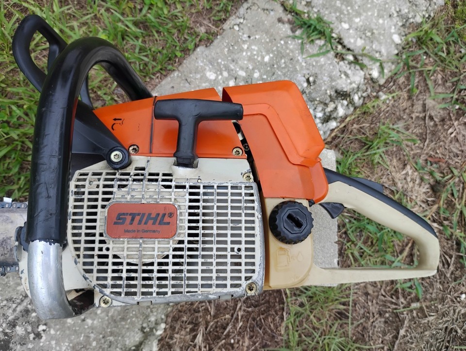 STIHL MS 440 044 chainsaw 71cc powerhead, see video READ ALL DETAILS ...