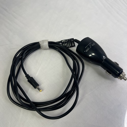 PSP Sony PlayStation Portable Car Adaptor Charger Model 051039-80 Black ...