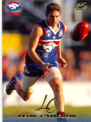 1999 Select Premiere common card - 35 Leon Cameron - Western Bulldogs ...
