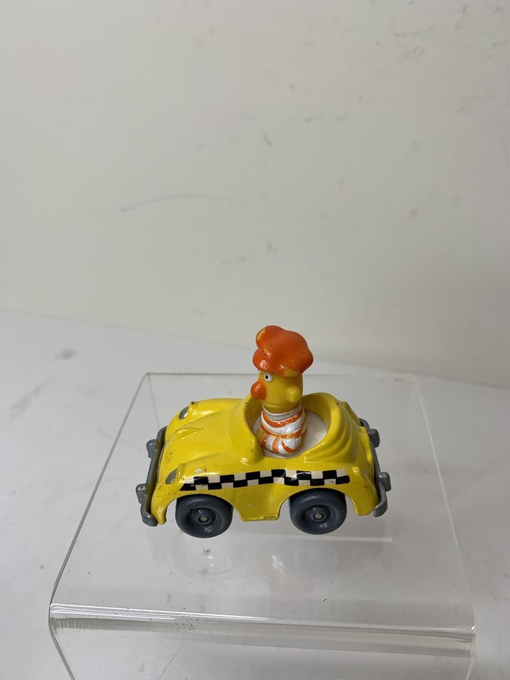 Sesame Street BERT Muppets Inc Playskool Die Cast TAXI CAB Car 1983 ...