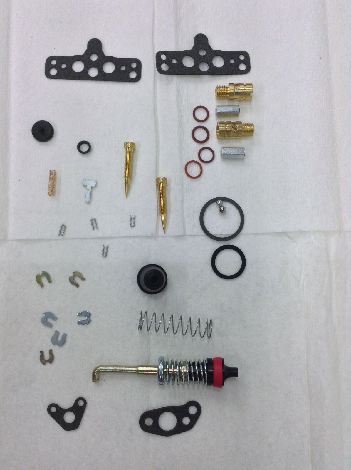 ROCHESTER 4JET 4GC CARBURETOR KIT 1958-1966 CHEVY 265-283-327-348 ...