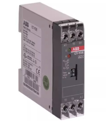ABB Time Relay CT-YDE, 1c/o,0.1-10s,24VAC/DC 220-240VAC | eBay