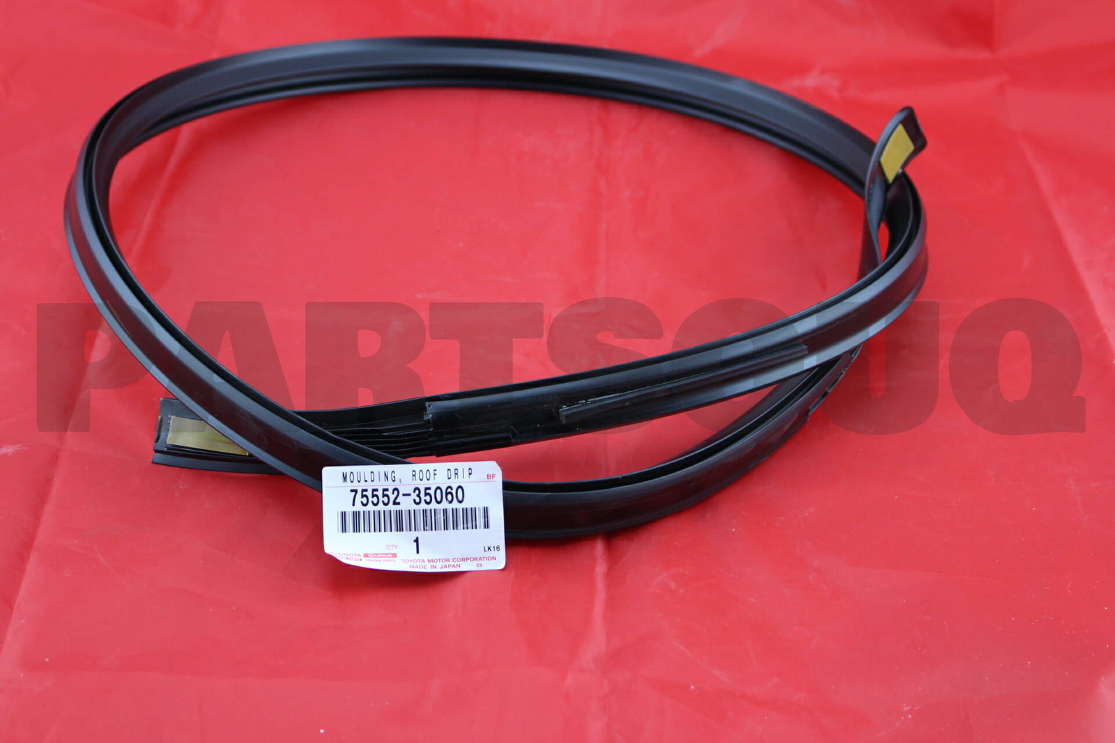 7555235060 Genuine Toyota MOULDING, ROOF DRIP SIDE FINISH, LH 75552 ...