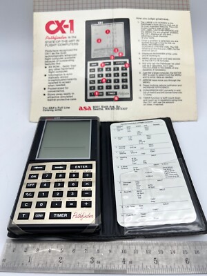 Vintage ASA CX-1 Pathfinder Flight Computer Calculator Aviation Kit ...