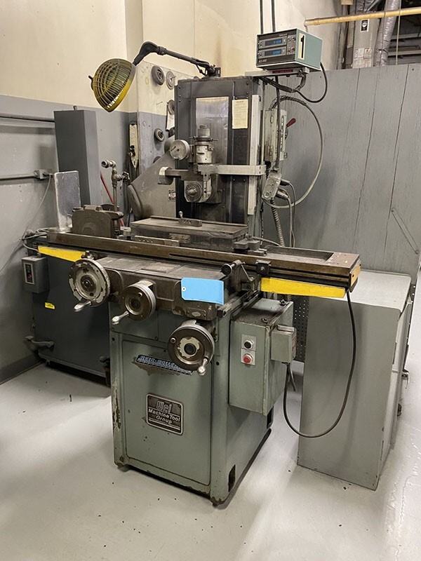 6" W 18" L Reid 618-HR ROLLERWAY, 1983, ACU-RITE 2X DRO, EMC SURFACE ...