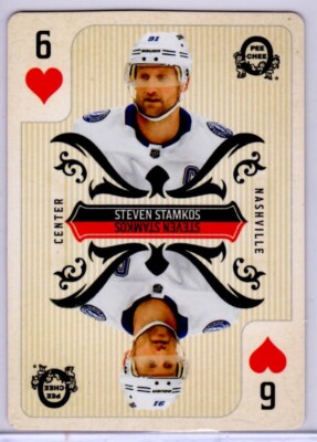 2024-25 O-Pee-Chee Steven Stamkos 6 Of Hearts Playing Card # 6 | eBay ...