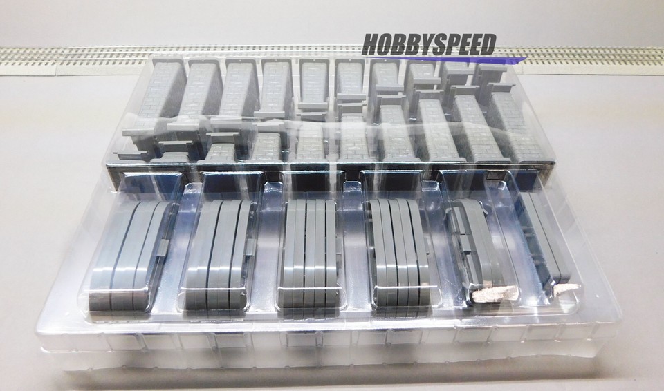 MTH RAILKING 24 PIECE GRADUATED TRESTLE SET FOR FASTRACK O GAUGE 40 ...