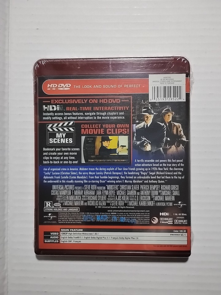 Mobsters (HD-DVD, 2008) 25193295224| eBay