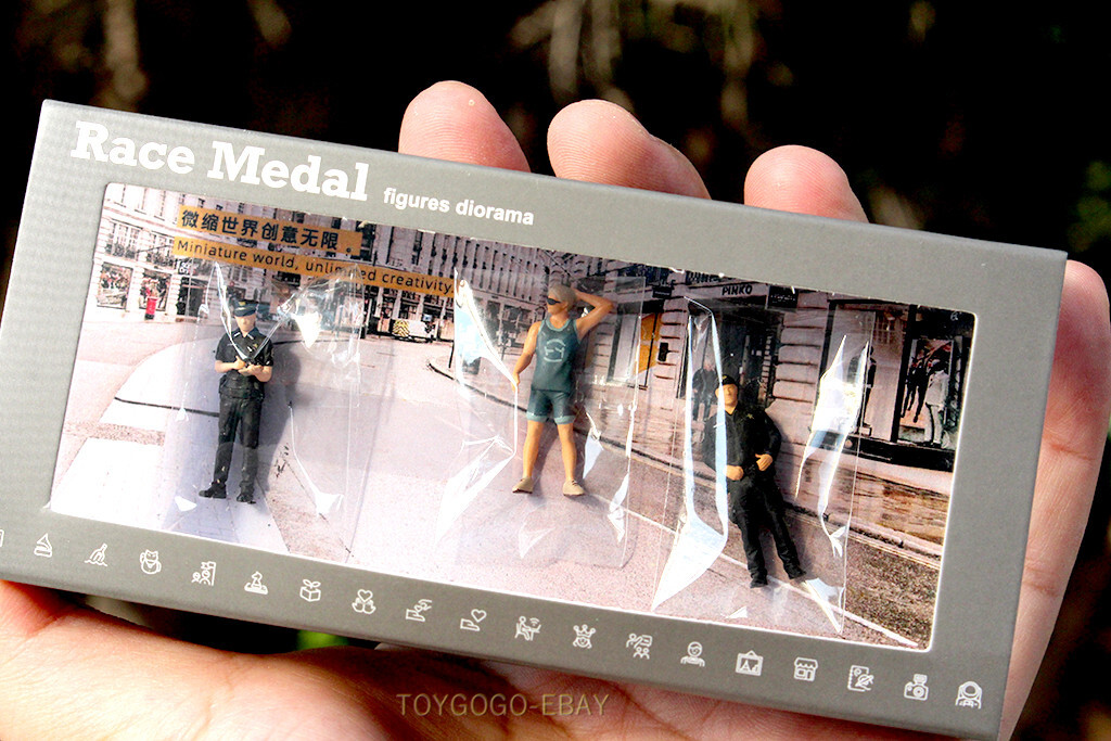 1/64 US Police Patrol Arrest suspects fit 1:64 car street in STOCK FREE ...