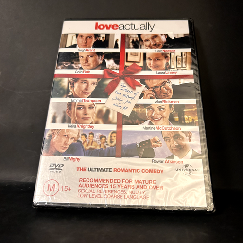 Love Actually DVD 2003 Stars Hugh Grant & Martine McCutcheon R4 New ...