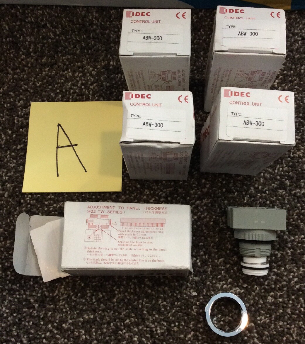 IDEC Red Emergency Stop Push Button ABW00M Momentary for sale online | eBay