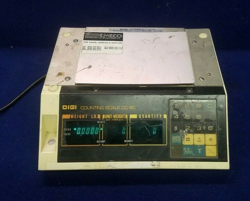 DIGI MATEX DC-80 DIGITAL COUNTING SCALE DC-80 | eBay