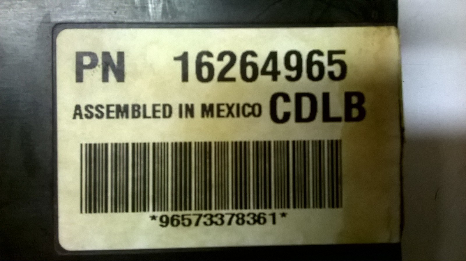 CHEVY SILVERADO K2500 C2500 C3500 TRUCK ANTI-THEFT PASSLOCK VATS MODULE ...