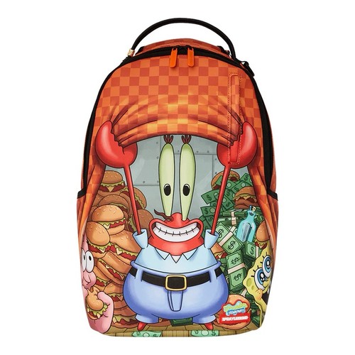 SPRAYGROUND LIMITED EDITION SPONGEBOB MONEY UP FOR MR KRABS BACKPACK ...
