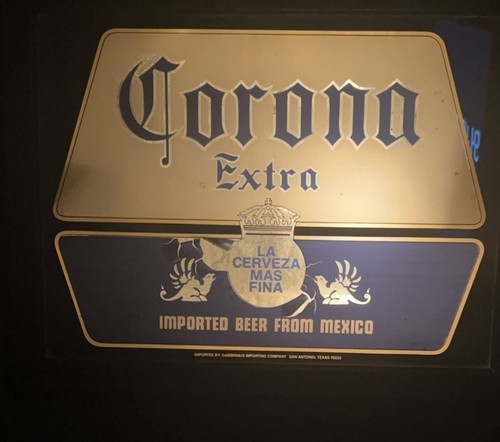 Vintage Corona Extra Back Lit Sign Needs Some Restoration But Great For ...