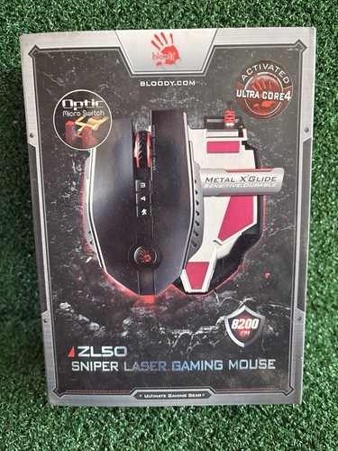 Bloody.com Gaming ZL50 Sniper Laser Gaming Mouse Metal X’Glide | eBay