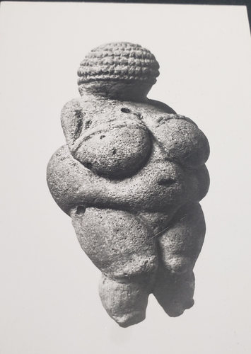 Venus Von Willendorf Paleolithic Fertility Symbol Museum Wien Postcard ...