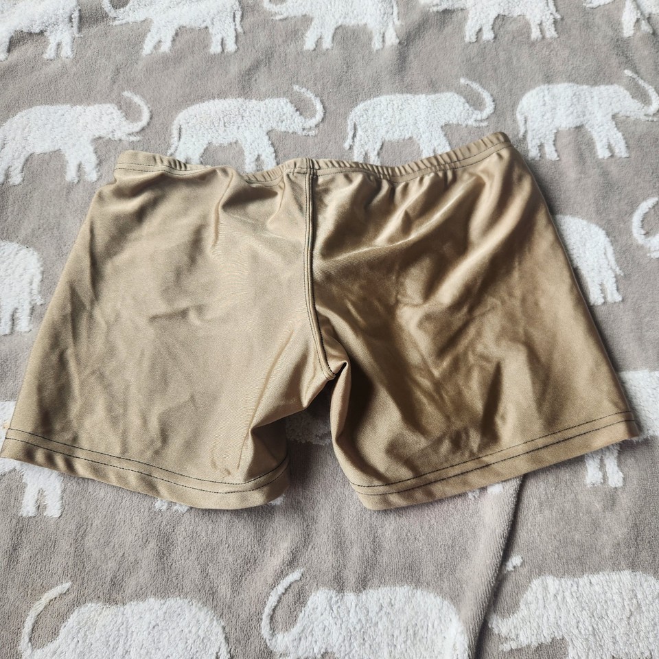 N2N Bodywear Vintage ~2008 Titan Swim Trunks Nude Gold Large | eBay