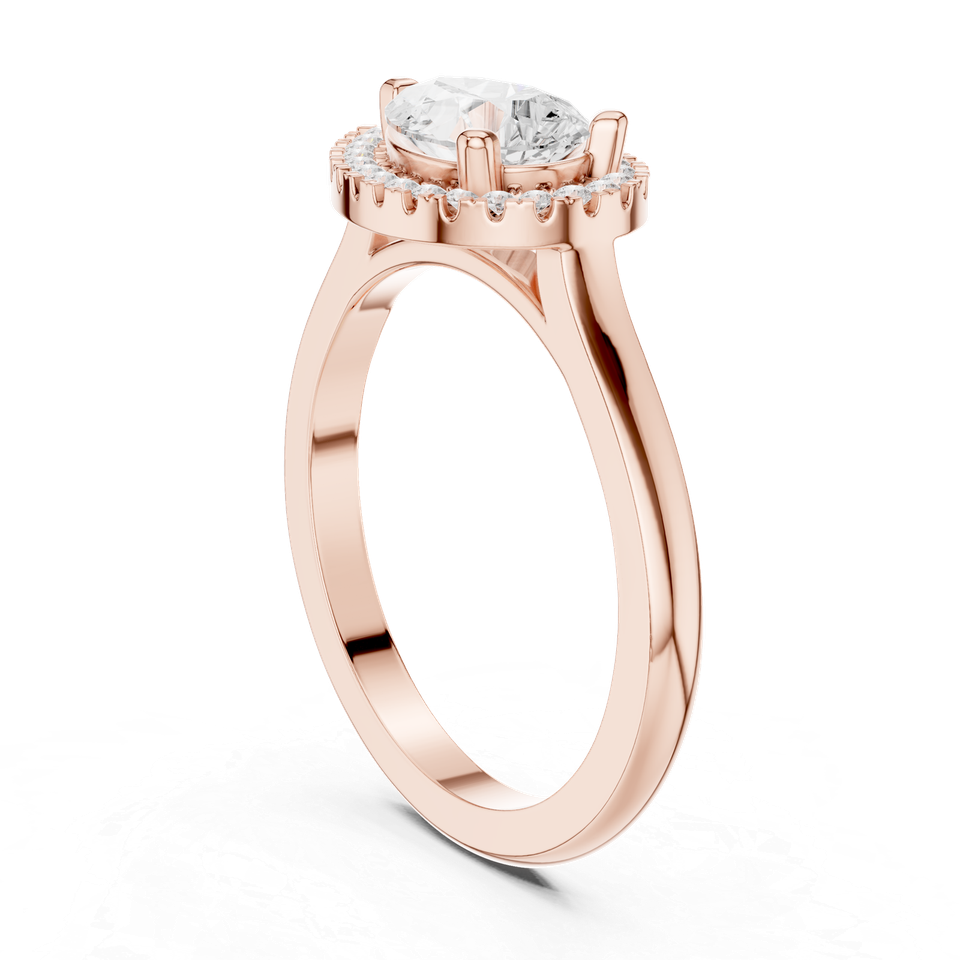 1 Ct Pear Cut Dazzling Diamond Ring ? Bridal Engagement Jewelry 925 ...