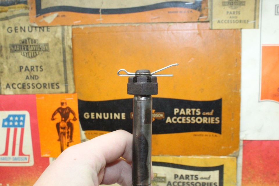 Harley-Davidson Knucklehead UL Panhead Springer Fork Front Axle 43872 ...