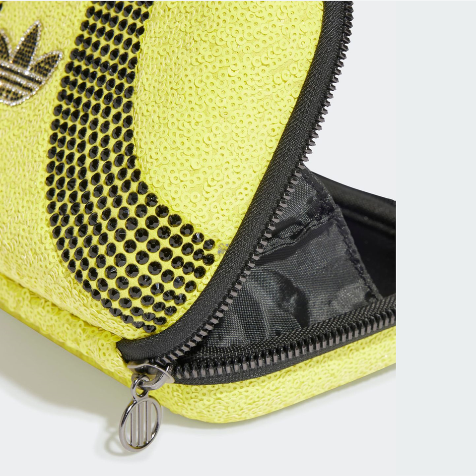 NEW adidas Originals Rhinestone clutch bag Bling Yellow | eBay
