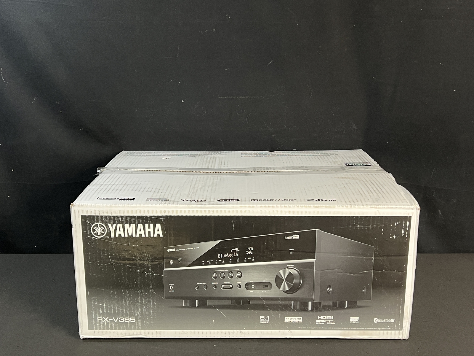 Yamaha RX-V385 5.1 Channel AV Receiver with Bluetooth 4K Ultra HD New ...