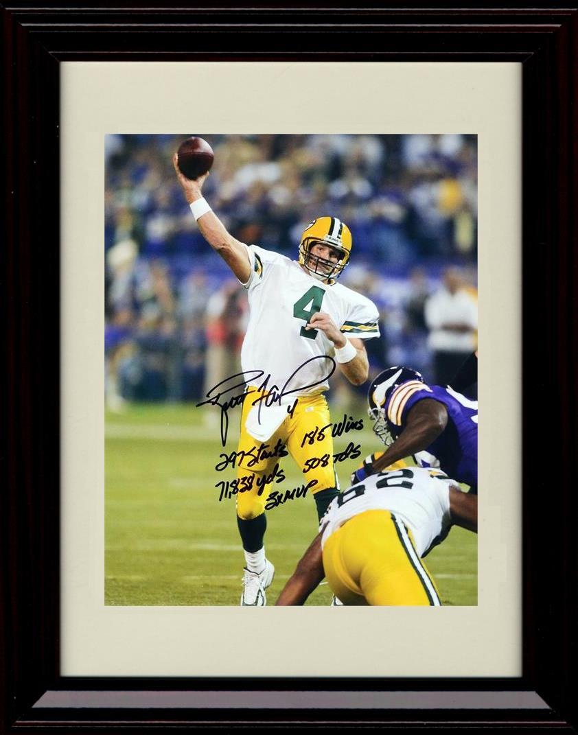 Brett Favre | Autographed Football Memorabilia & NFL Merchandise