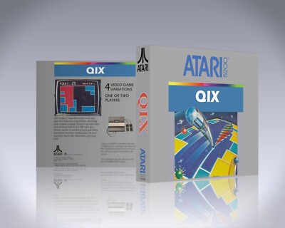 Atari 5200 Case - NO GAME - Qix | eBay