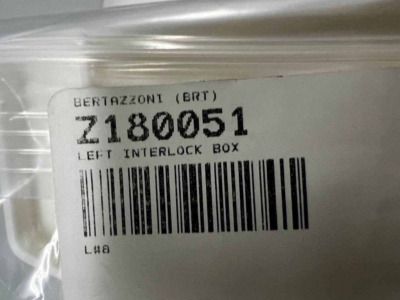 Genuine OEM Bertazzoni Left Interlock Box Z180051 | eBay