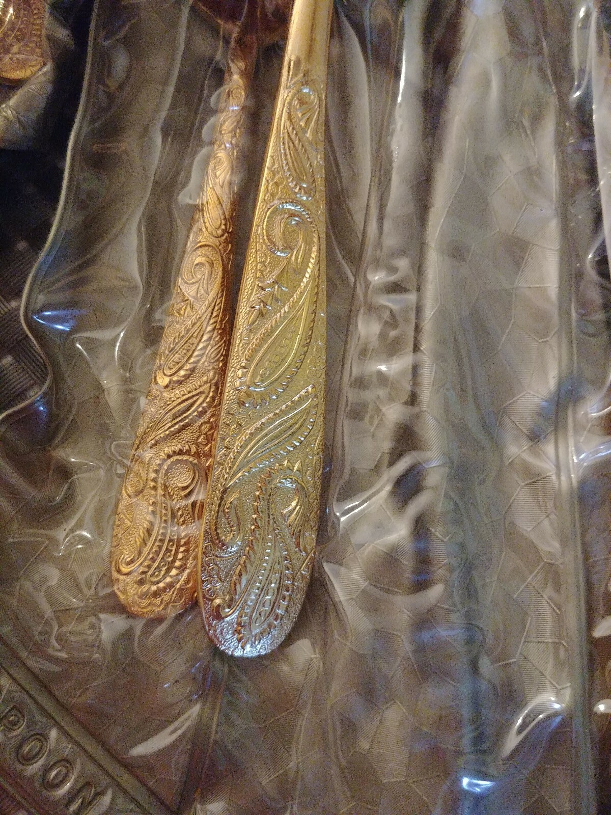 Gold Electroplated Flatware, Supreme Vermai, 45 Pcs | eBay