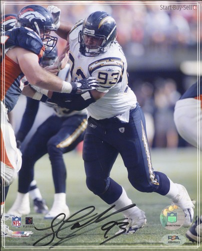 Chargers Luis Castillo Signed Authentic Autograph 8x10 Framed Portrait ...