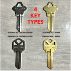 240 LOT SCHLAGE SC-1 KWIKSET KW-1 House Key Blanks🔑LOCKSMITH LANDLORDS ...