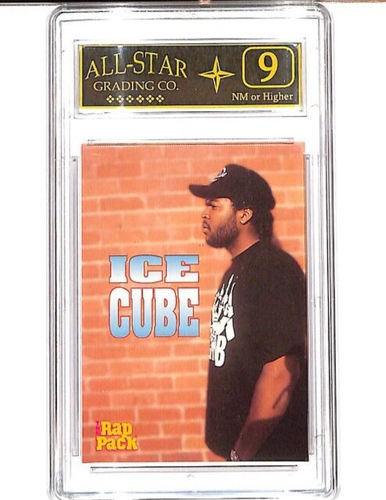 1991 Premier Rap Pack Ice Cube #47 ASG 9 NM NWA #BK | eBay