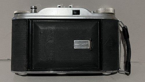 AGFA RECORD II CAMERA W/ AGFA PRONTO 1:4.5 /105 LENS FOLDING MANIFOLD ...
