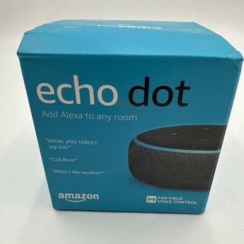 Amazon Echo Dot (2nd Generation) Smart Speaker - Charcoal *New Sealed ...