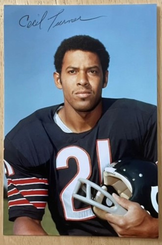 CECIL TURNER, 100% AUTHENTIC AUTOGRAPHED PHOTO, FOOTBALL LEGEND ! | eBay